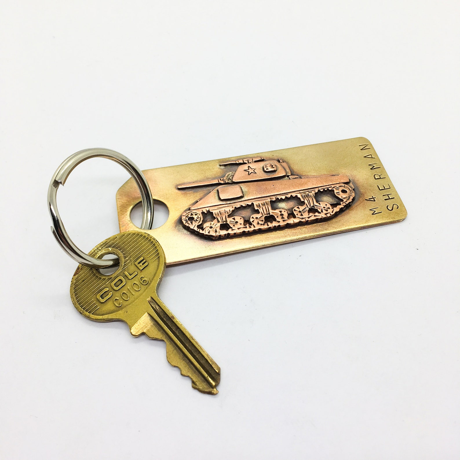US Army M4 Sherman Tank Key Chain - Etsy