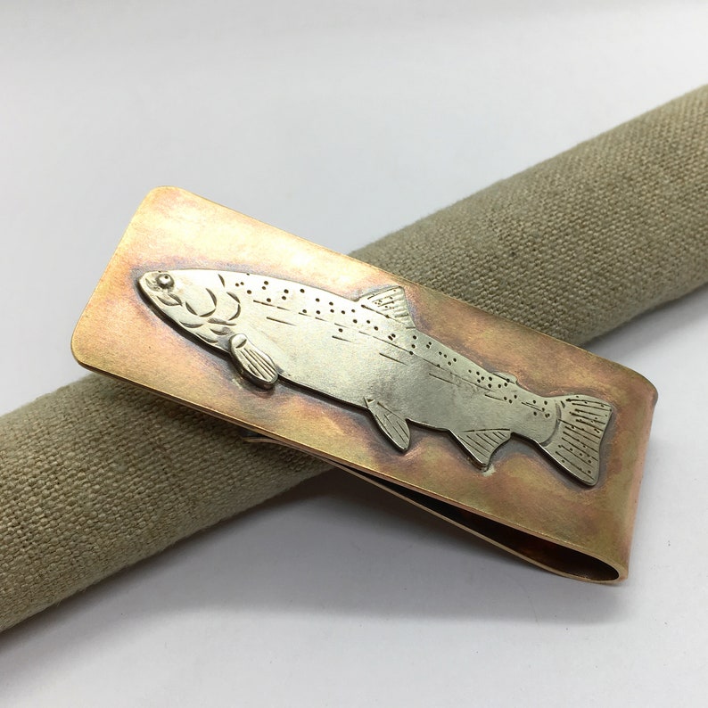 Steelhead Trout Hand Made Money Clip - Etsy