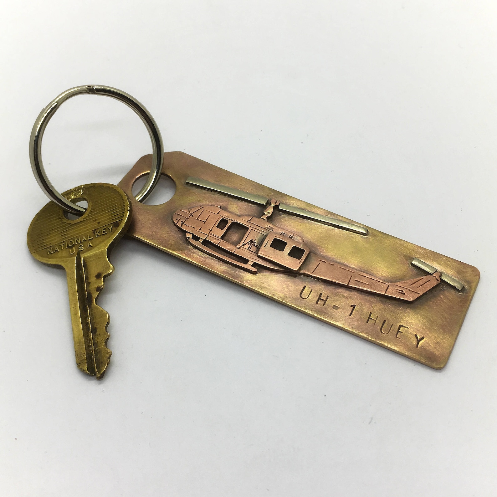 UH-1 Huey Helicopter Keychain | Etsy