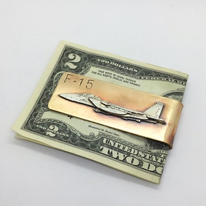 F-15 Eagle U.S. Air Force Fighter Jet Money Clip - Etsy