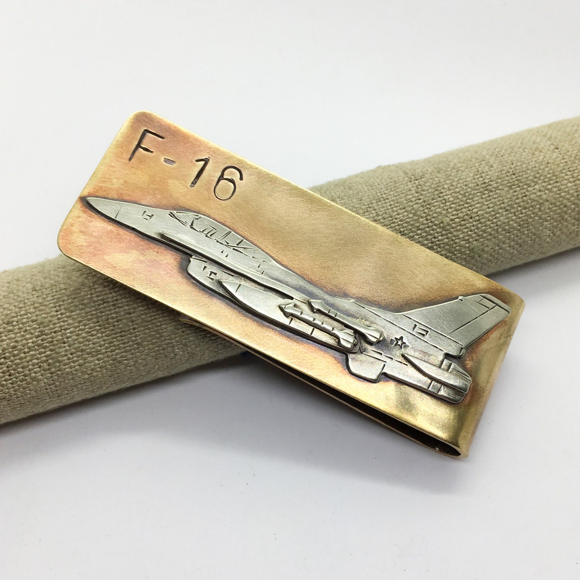F-16 Fighting Falcon U.S. Air Force Fighter Jet Money Clip - Etsy