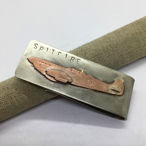 Spitfire Airplane Money Clip - Etsy