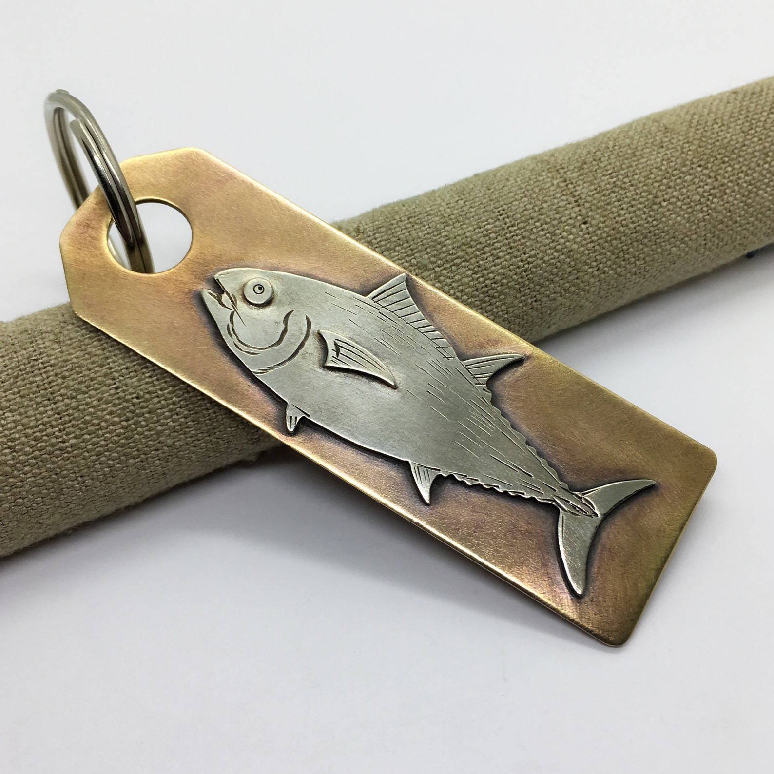 Atlantic Bluefin Tuna Key Chain | Etsy