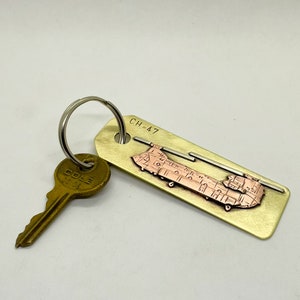 Ch-47 Chinook Helicopter Key Chain - Etsy