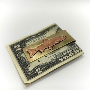 Cutthroat Trout Hand Made Money Clip Fly Fishing Gift - Etsy UK