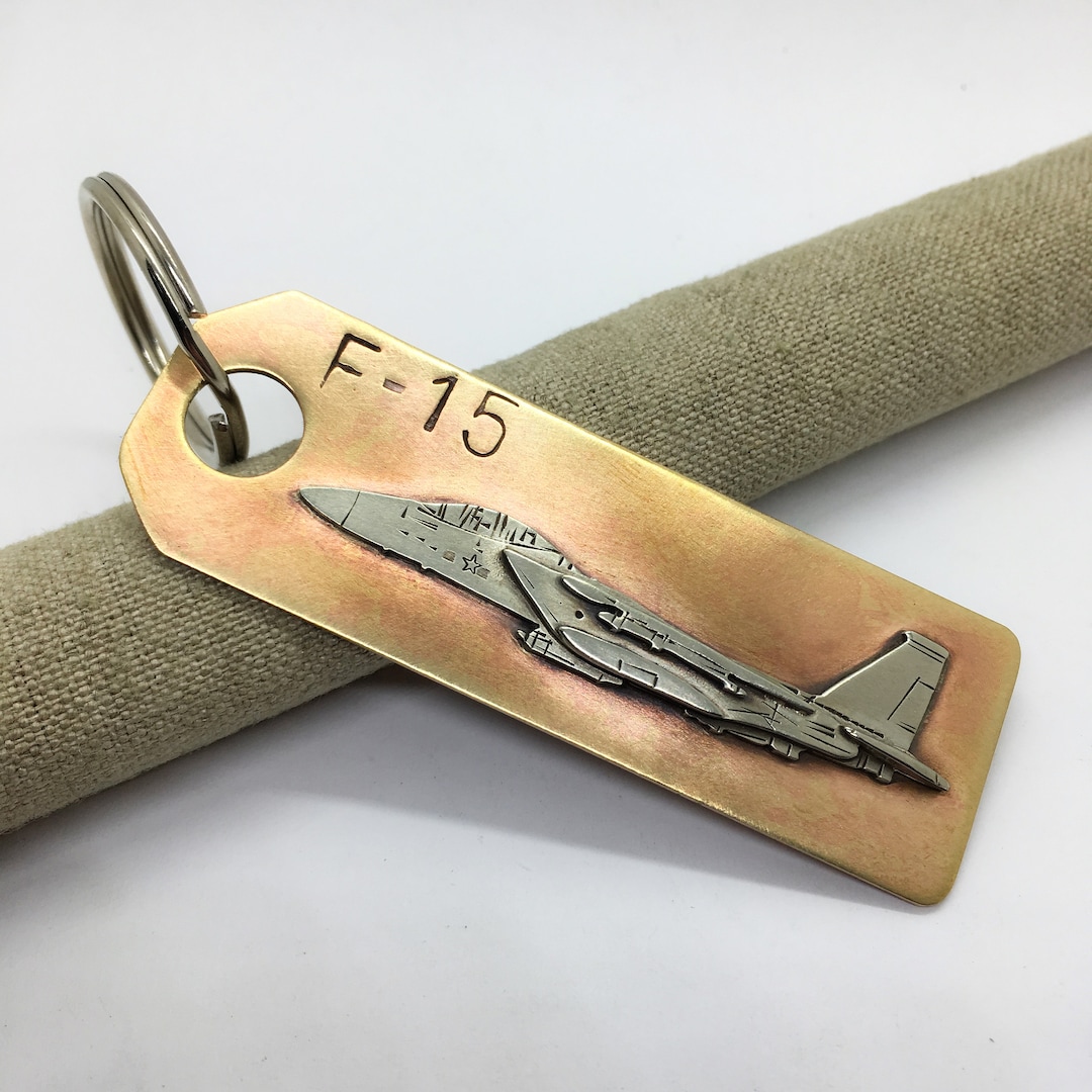 F-15 Eagle U.S. Airforce Fighter Jet Key Chain - Etsy