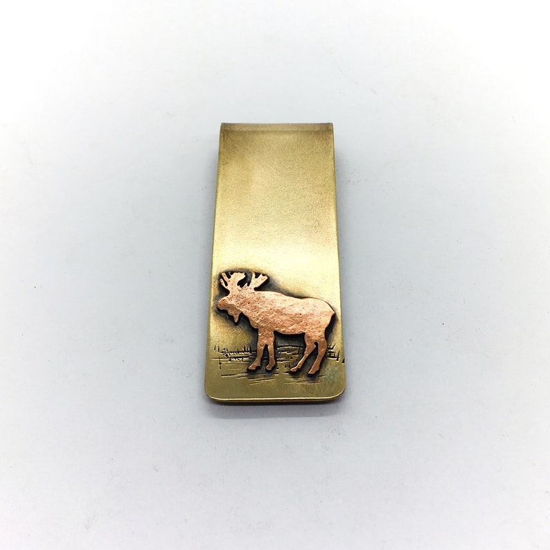 Moose Money Clip | Etsy