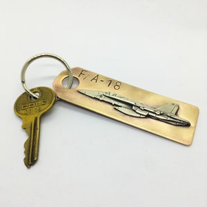 F/A-18 Super Hornet U.S. Navy Fighter Jet Key Chain - Etsy