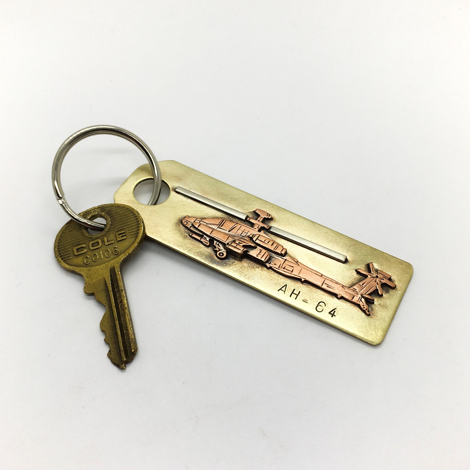 AH-64 Apache Helicopter Key Chain - Etsy