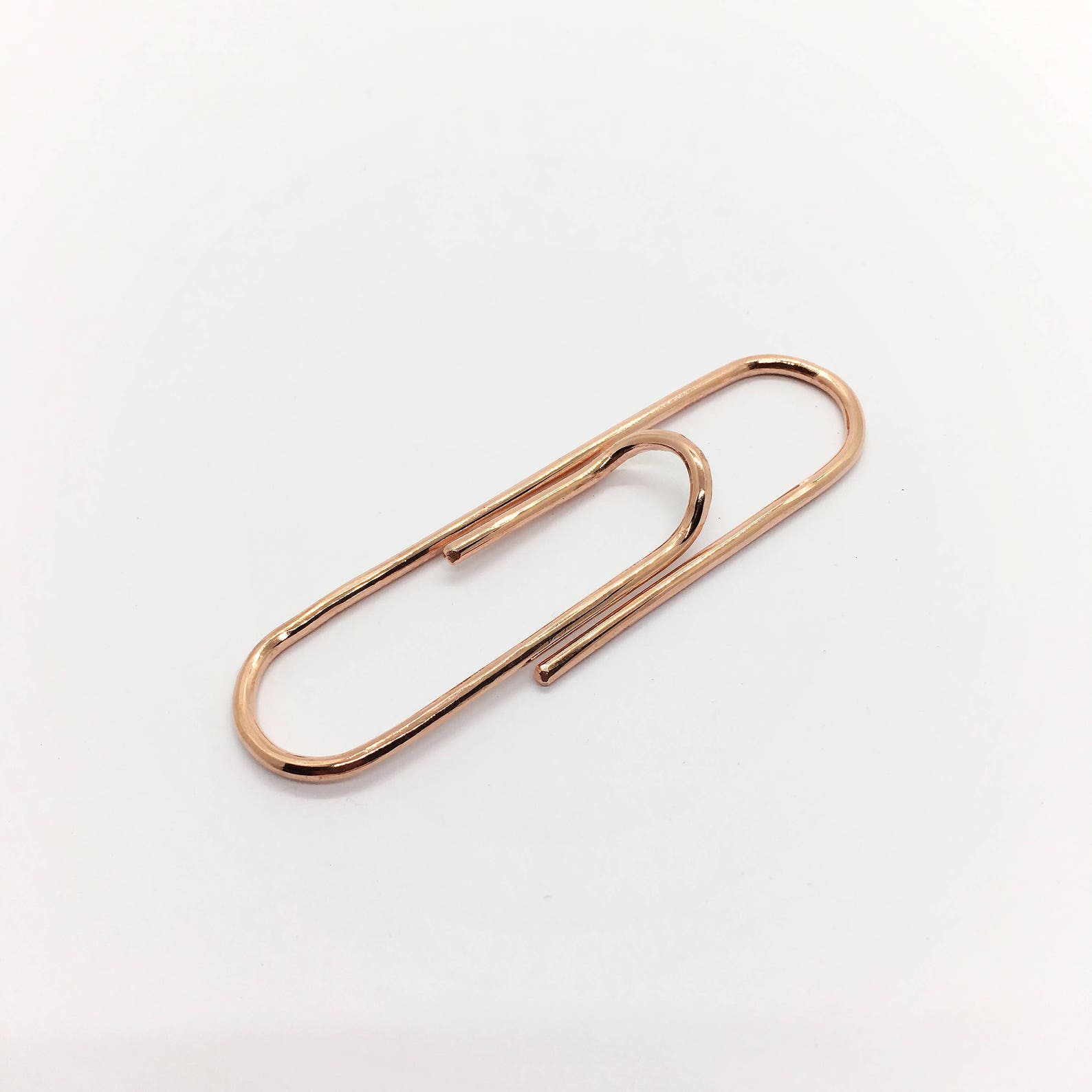 Minimalist Copper Paperclip Money Clip | Etsy