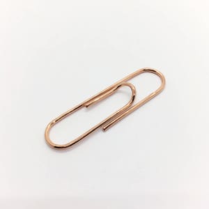 Minimalist Copper Paperclip Money Clip - Etsy