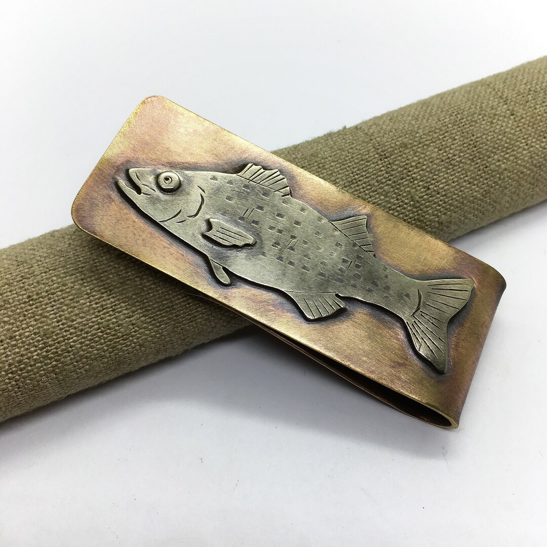 Striped Bass Money Clip - Etsy