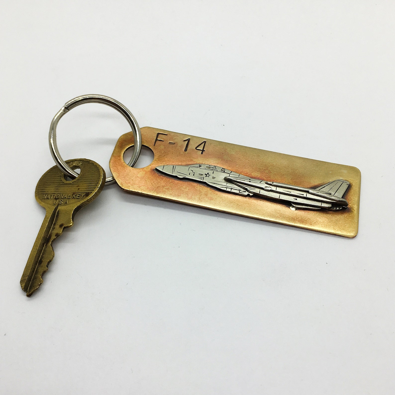 F-14 Tomcat U.S. Navy Fighter Jet Key Chain - Etsy