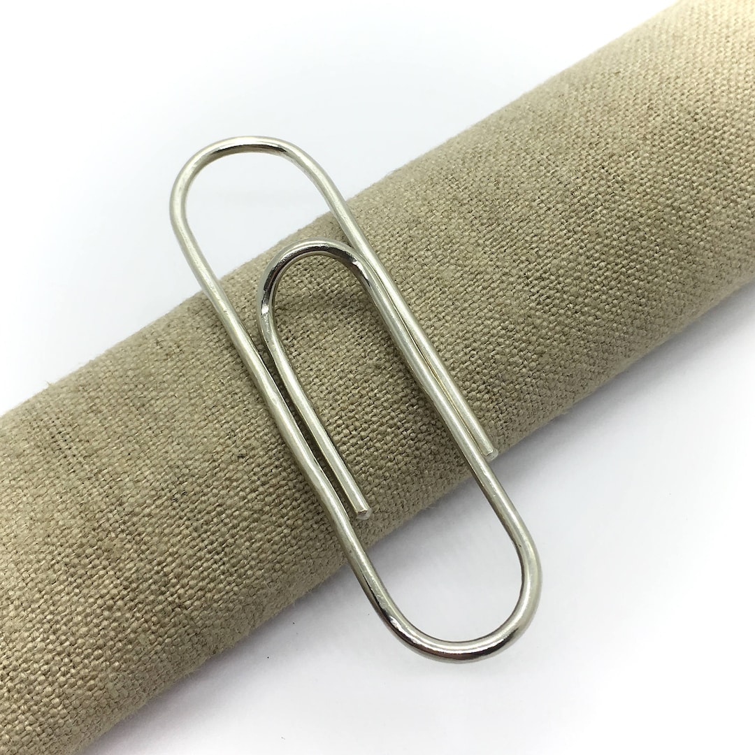 Paperclip Hand Made Nickel Silver Money Clip - Etsy