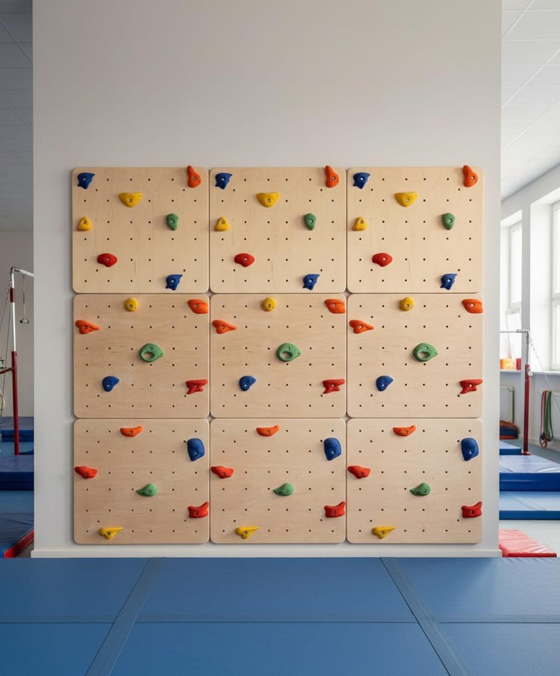 Wall Climbing Panels – Indoor Rock Climbing Wall - Etsy