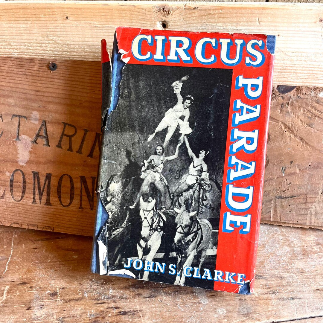 Vintage Circus Book - Circus Parade - First Edition - Etsy Canada