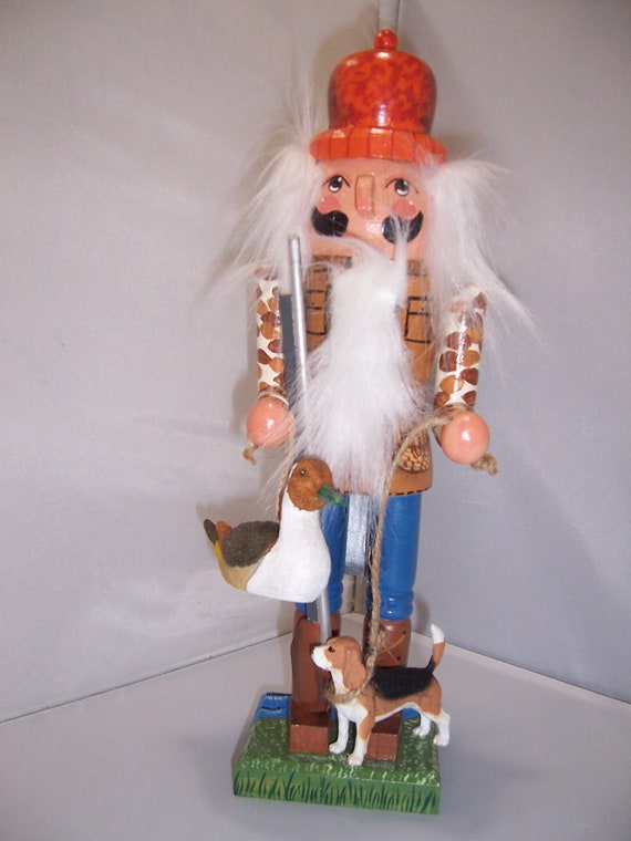 Hunter Hand Painted Nutcracker - Etsy