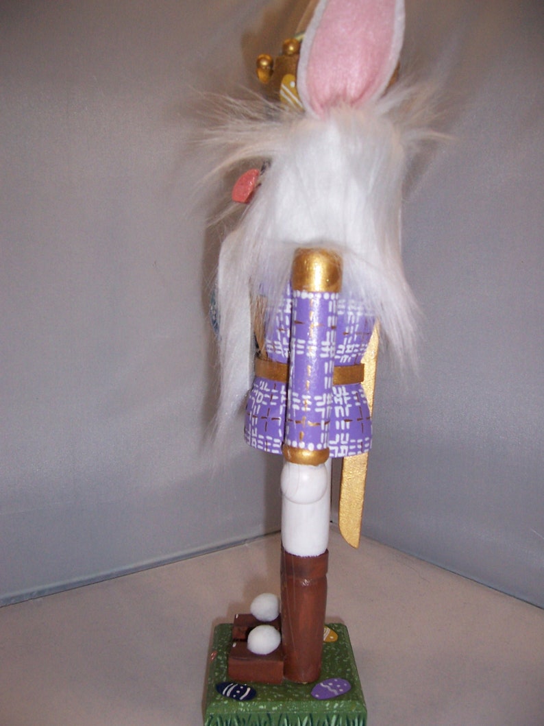 Easter Bunny Hand Painted Nutcracker - Etsy