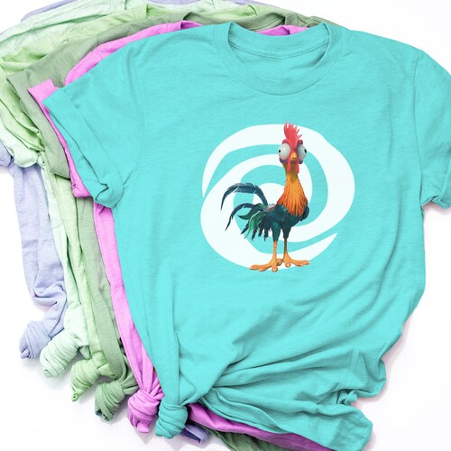 Disney Moana Hei Hei Boat Snack Graphic T-shirt Unisex Gift | Etsy