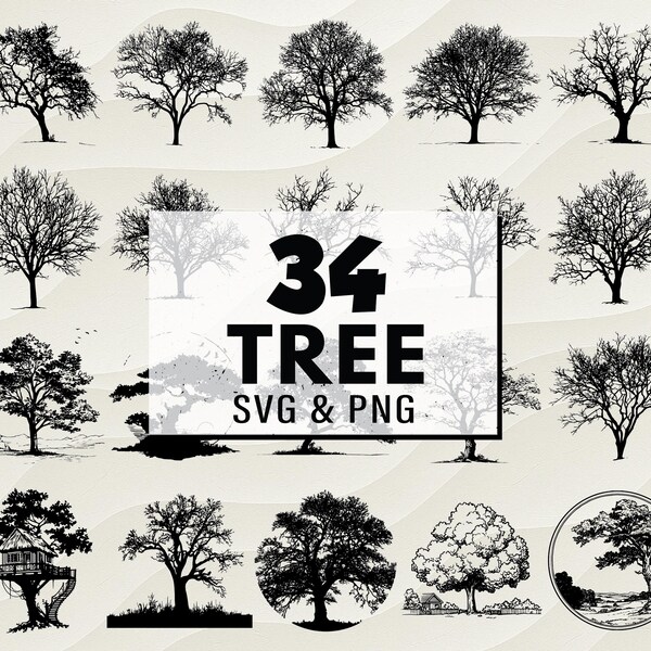 Tree Wall Decals - Etsy