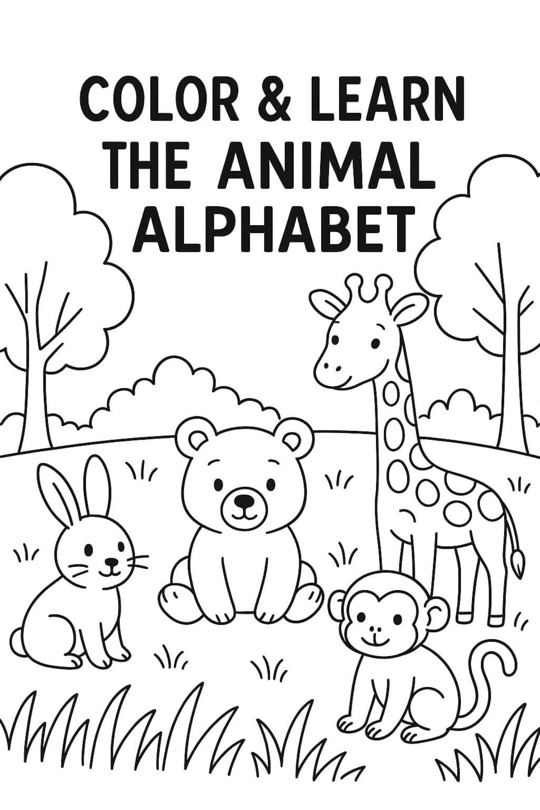 A-Z Animals: Learn the Alphabet With Coloring Fun. Coloring, Fun ...