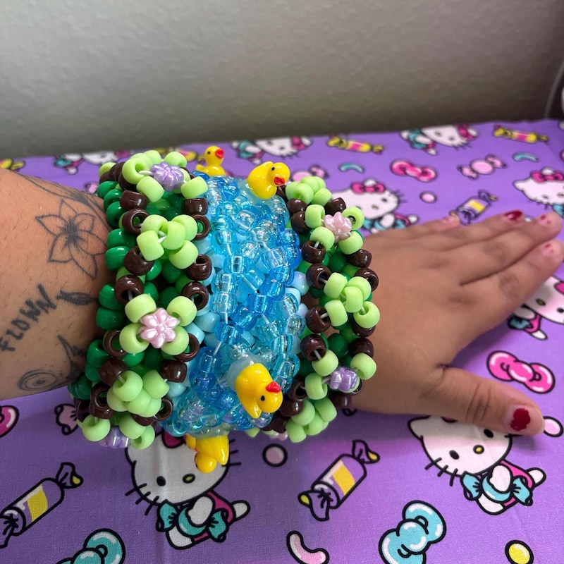 Kandi Duck Cuff - Etsy