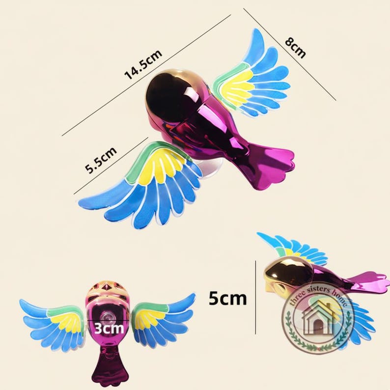 Flying Bird Car Ornament – Weatherproof Vehicle Accessory - Etsy