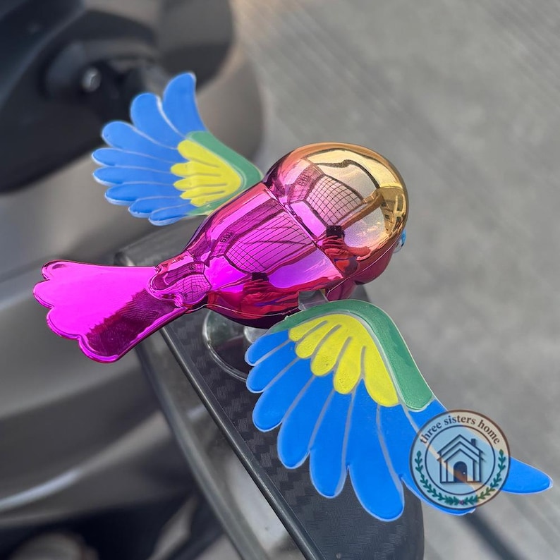 Flying Bird Car Ornament – Weatherproof Vehicle Accessory - Etsy