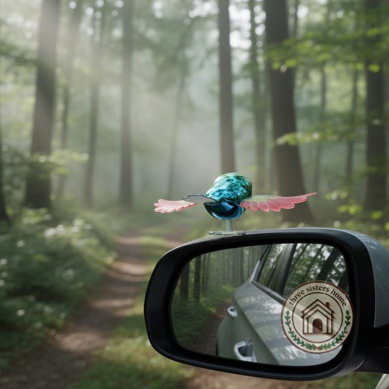 Flying Bird Car Ornament – Weatherproof Vehicle Accessory - Etsy