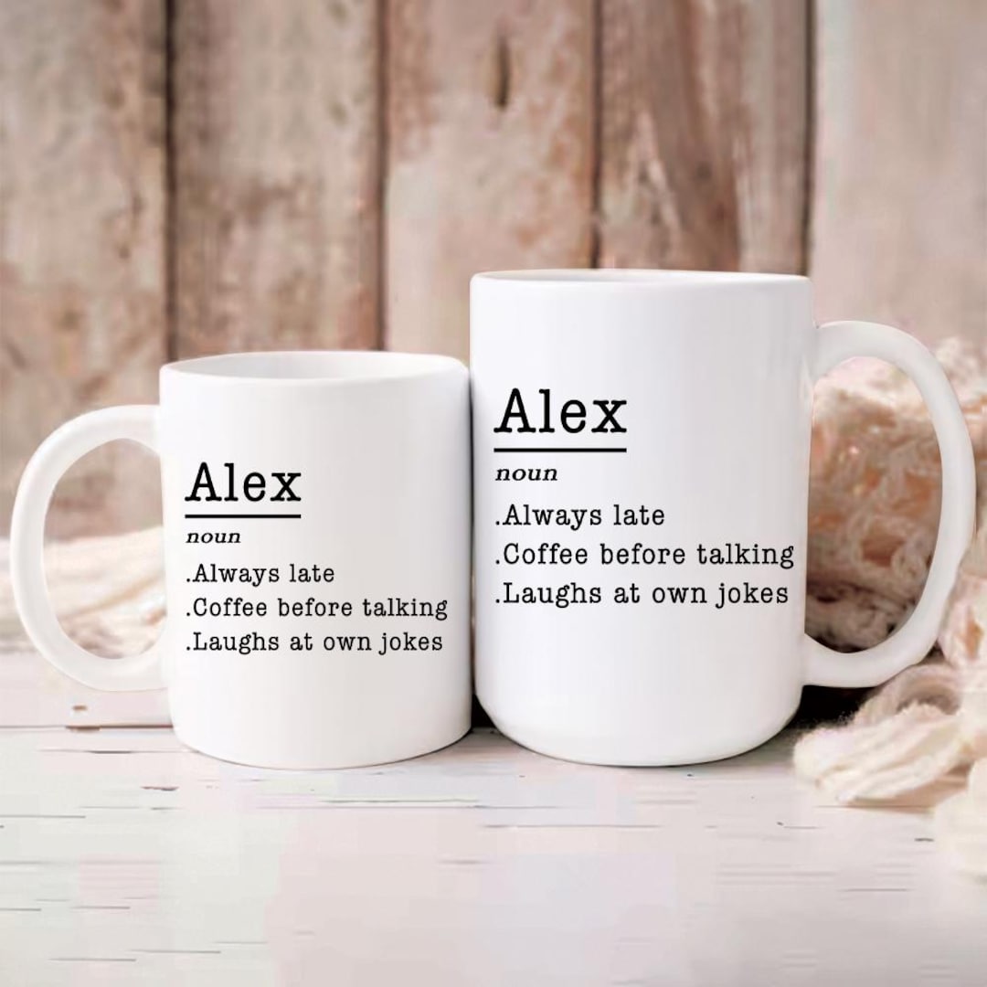 Personalized Name Definition Mug, Funny Name Meaning Mug, Personalized ...