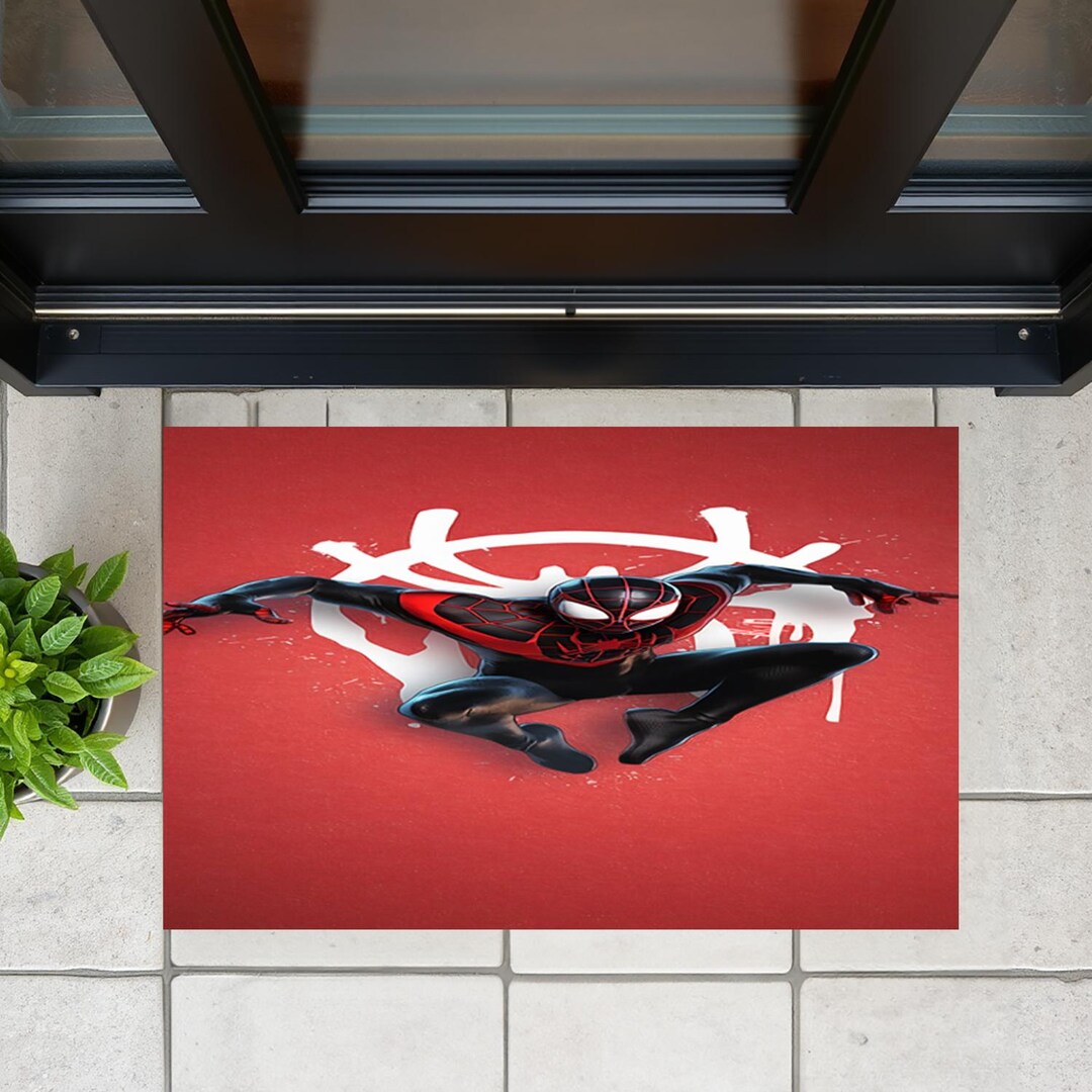 Spider Man Door Mat, Superhero Welcome Mat, Marvel Rug, Kids Room Rug ...