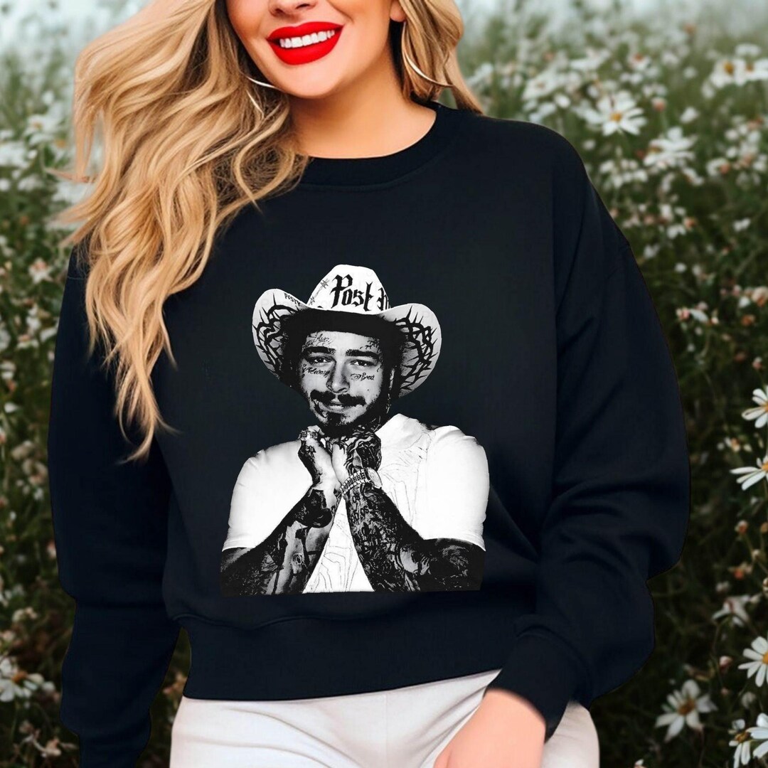 Post Malone Rap Music Merch Shirt-sweatshirt, Austin Album Rap 90s Tee ...