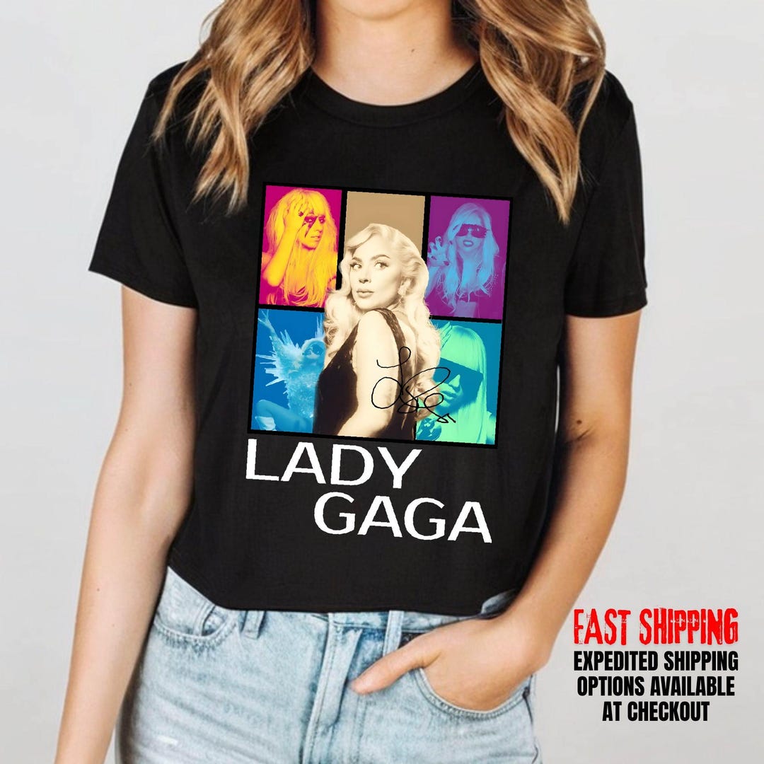 Lady Gaga Tour Crop Top - Women and Men Tank Tops - Mayhem Ball 2026 ...