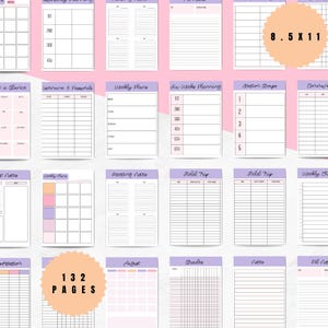 Pastel Teacher Planner: Printable Lesson Plans, Calendar & Attendance ...
