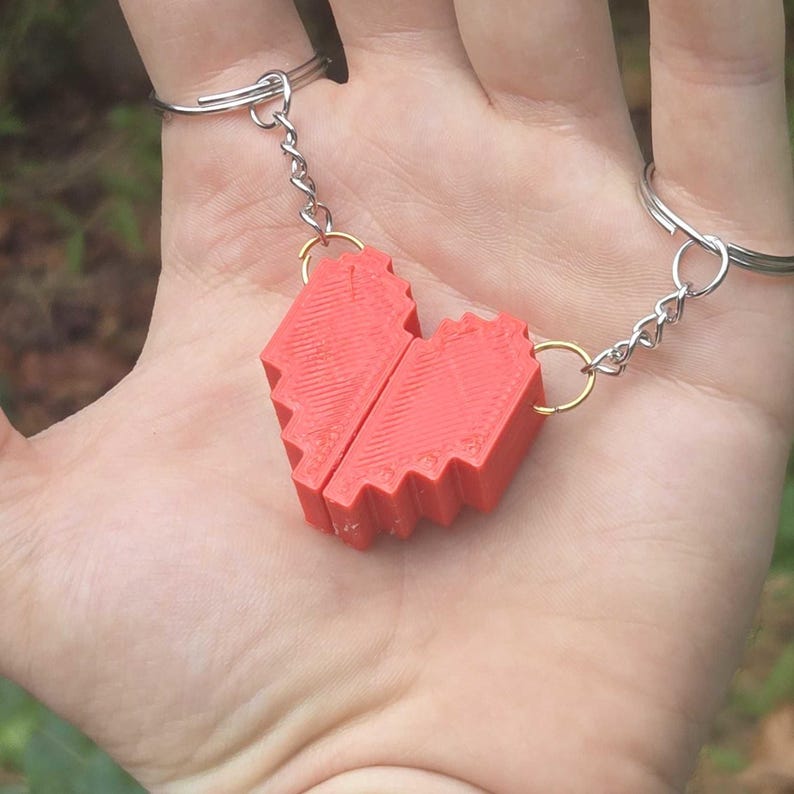 Undertale/deltarune SOUL Magnetic Keychain - Etsy