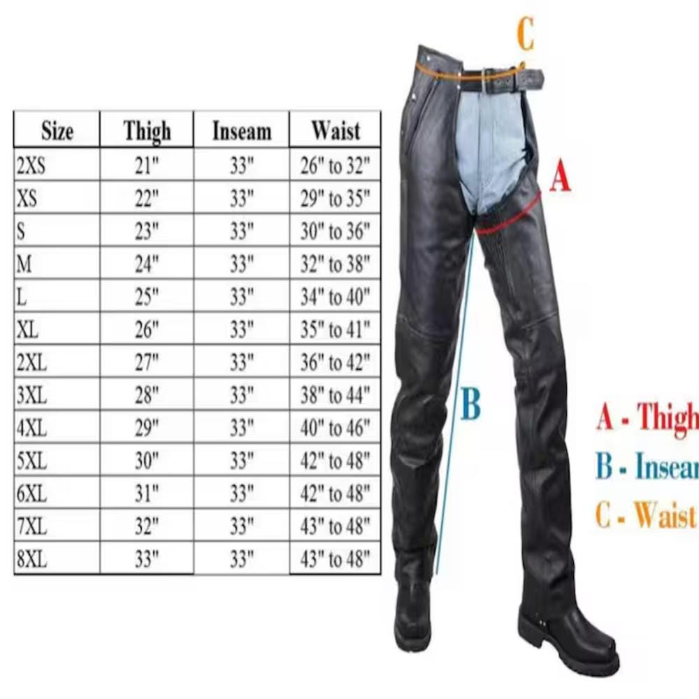 Handmade Tooled Leather Cowboy Chaps: Fringed Western Rodeo Pants - Etsy