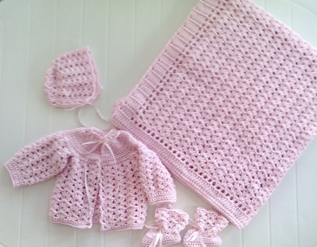Welcome Home Crochet Baby Layette - Item CBJ011 - Etsy