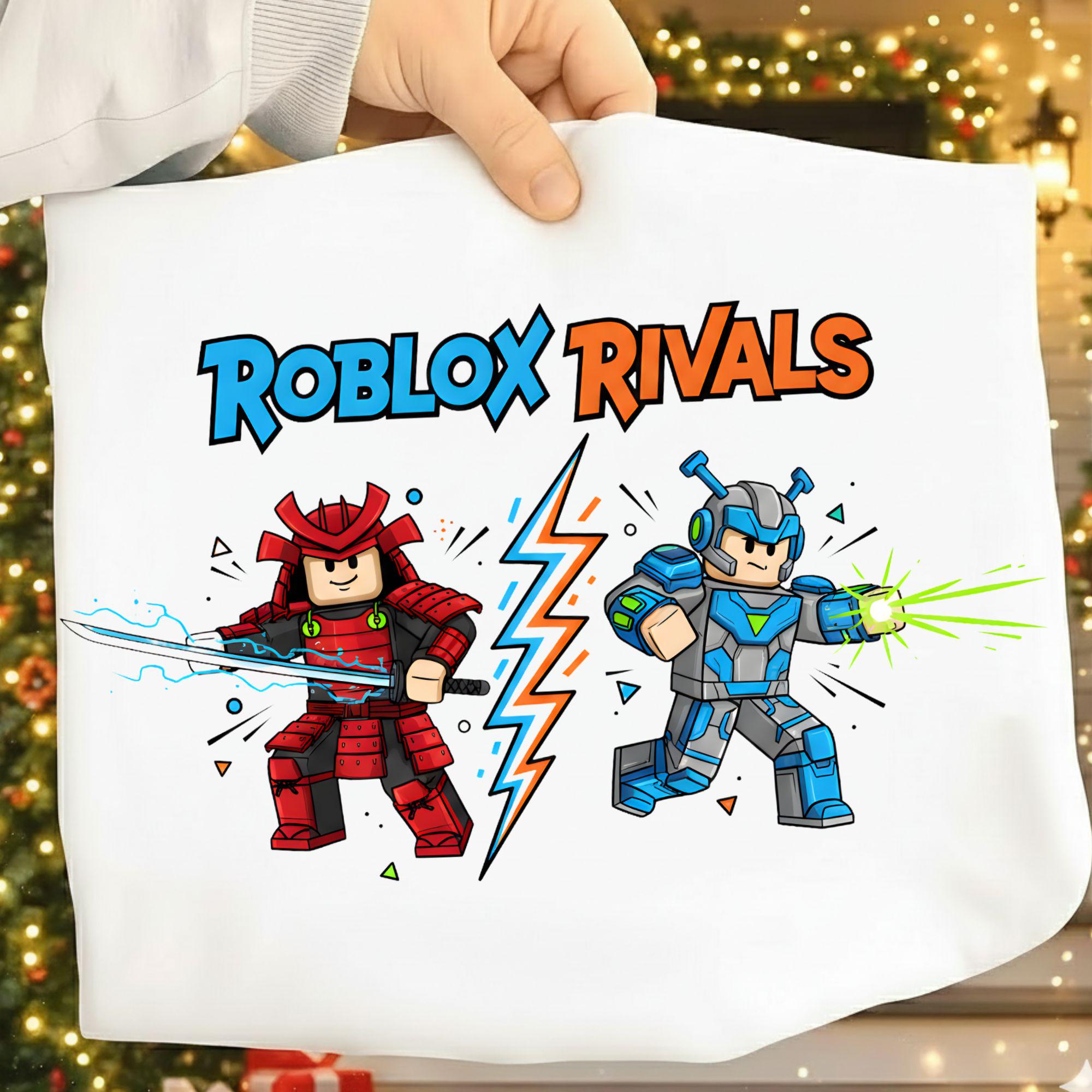 Roblox Rivals T-shirt Design, Kids Gamer Graphic (digital Download) - Etsy