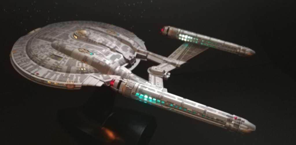 Bandai Star Trek Enterprise NX-01 Model Kit Assembled & Illuminated - Etsy