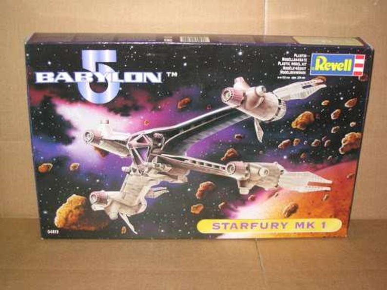 Revell Babylon 5 Star Fury MK1 Model Kit Assembled & Painted - Etsy