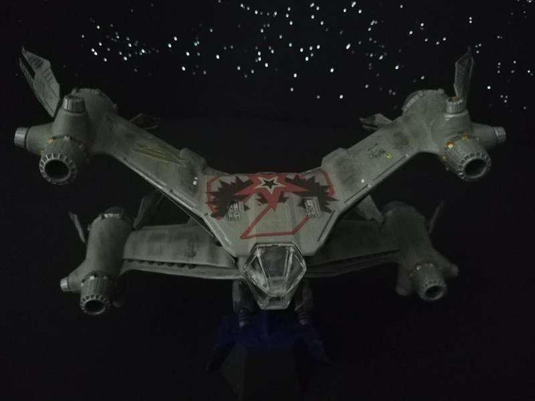 Revell Babylon 5 Star Fury MK1 Model Kit Assembled & Painted - Etsy
