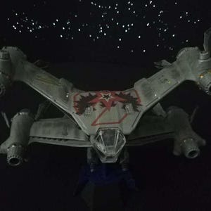 Revell Babylon 5 Star Fury MK1 Model Kit Assembled & Painted - Etsy