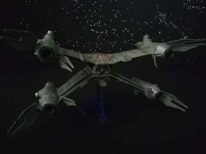 Revell Babylon 5 Star Fury MK1 Model Kit Assembled & Painted - Etsy