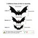 HALLOWEEN BATS , Bat Halloween Decor, Halloween Outdoor Decor,halloween ...