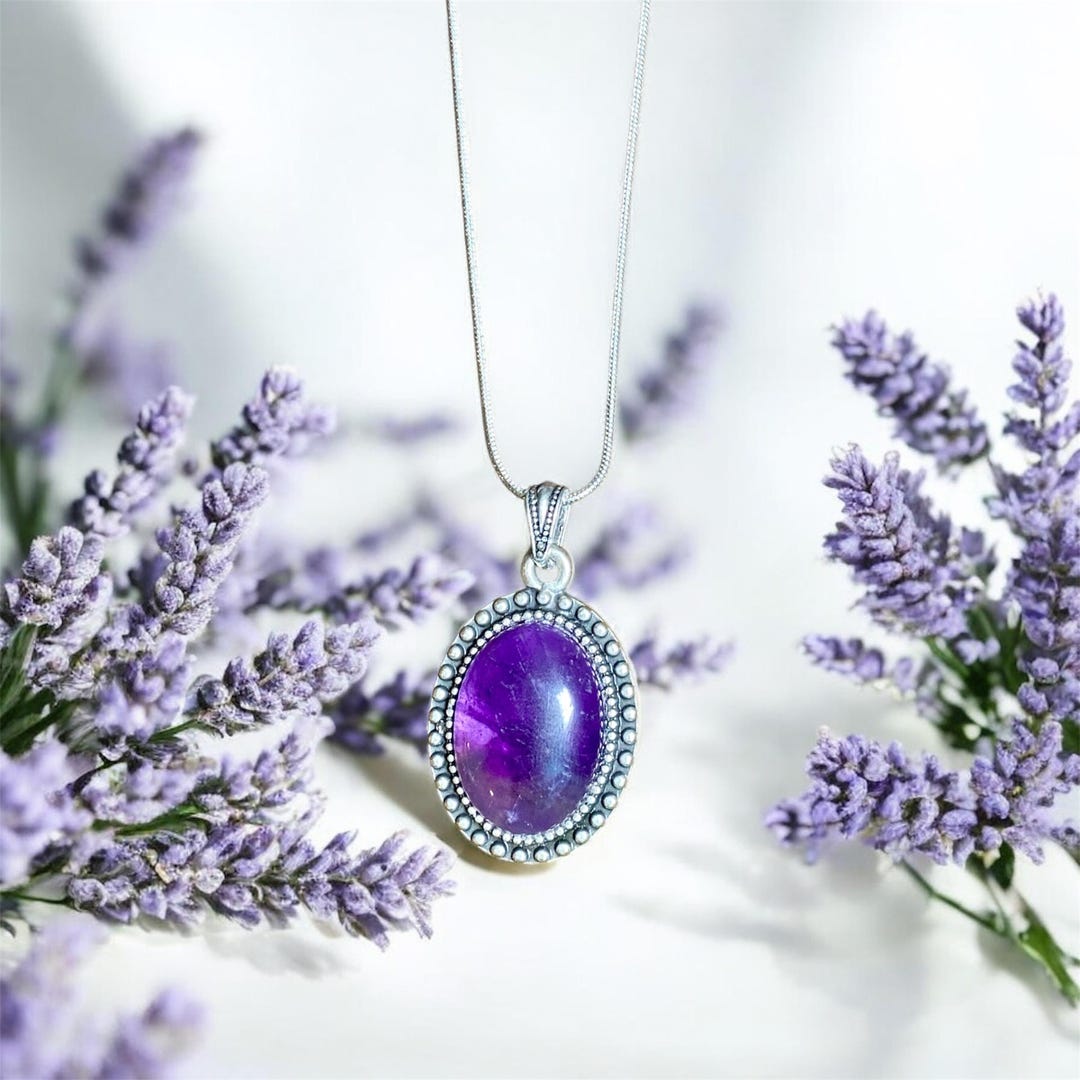 Aether Jewels Amethyst Crystal Pendant Necklace by Magic Pet Rocks - Etsy