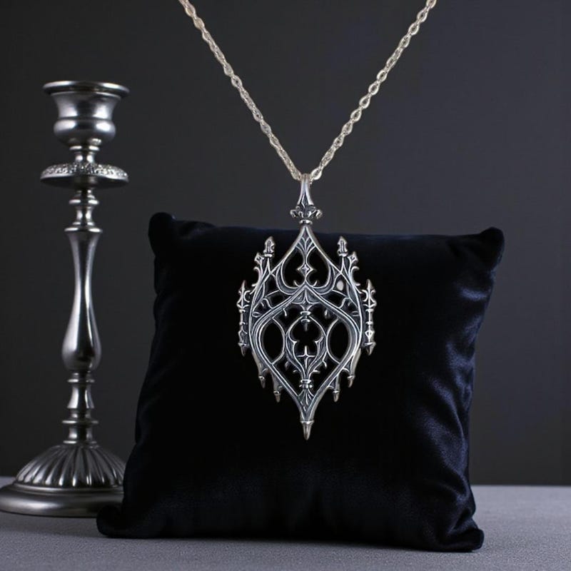 Gothic Pendant - Etsy
