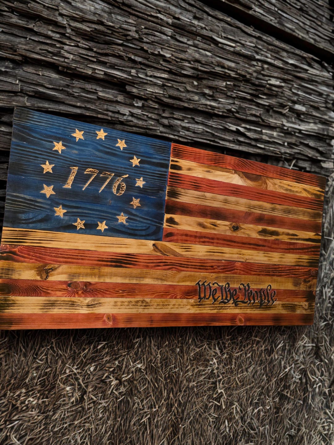 1776 We the People Flag - Etsy