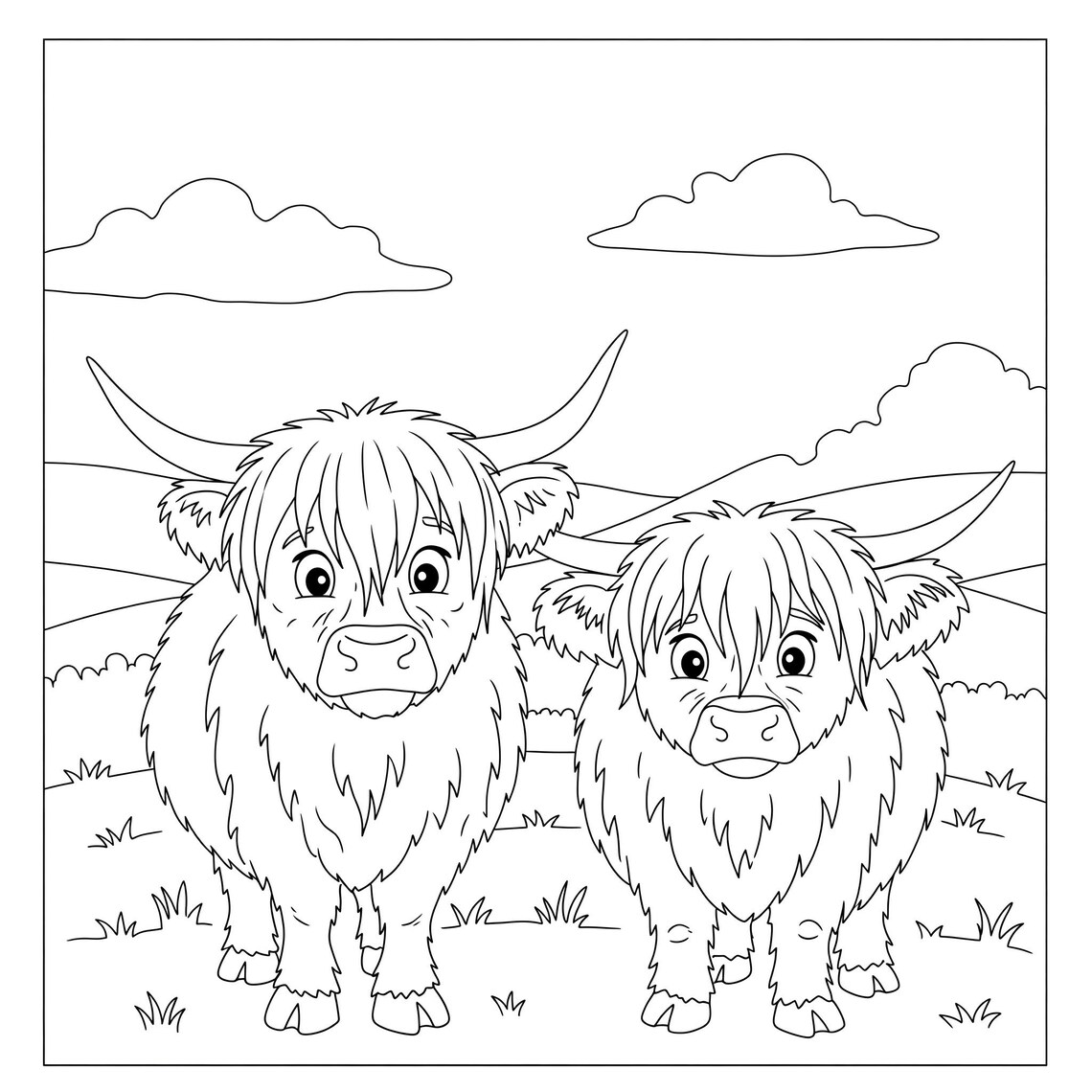 Magical World of Scotland Coloring Pages Bring You on a Journey Through ...