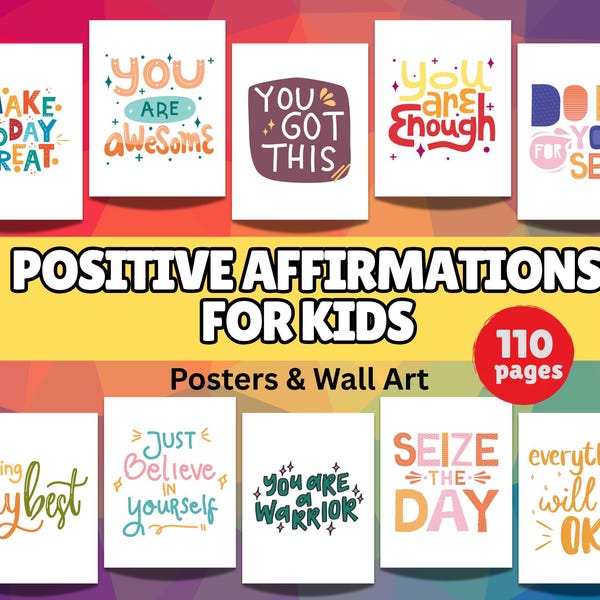 Positive Posters - Etsy