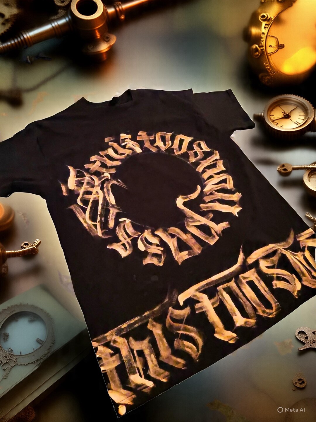 Handcrafted Custom Calligraphy Tshirt - Etsy